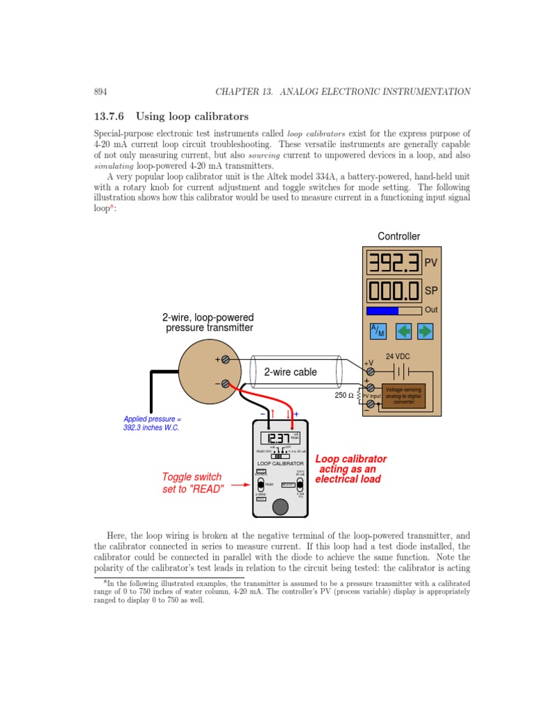 How To Use Loop Calibrators | PDF | Instrumentation | Vacuum Tube