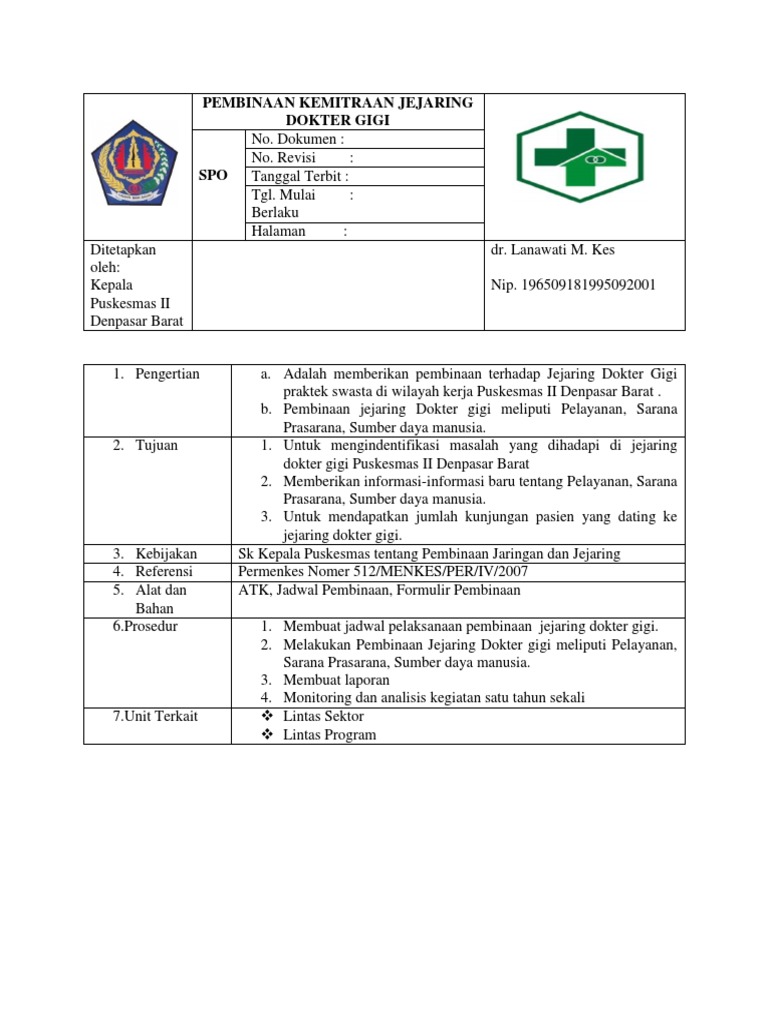 Jaringan Dan Jejaring SOP | PDF | Komputer