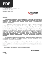 Prijava Za Posao Primjer | PDF