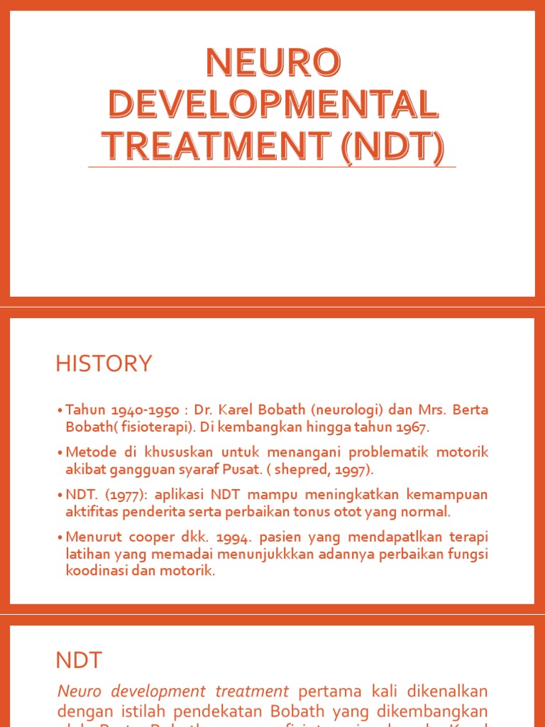 Neuro Developmental Treatment (NDT) | PDF