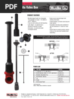Mueller A-20806&a-20807 AdjustableVertical IndicatorPosts Form12111 ...