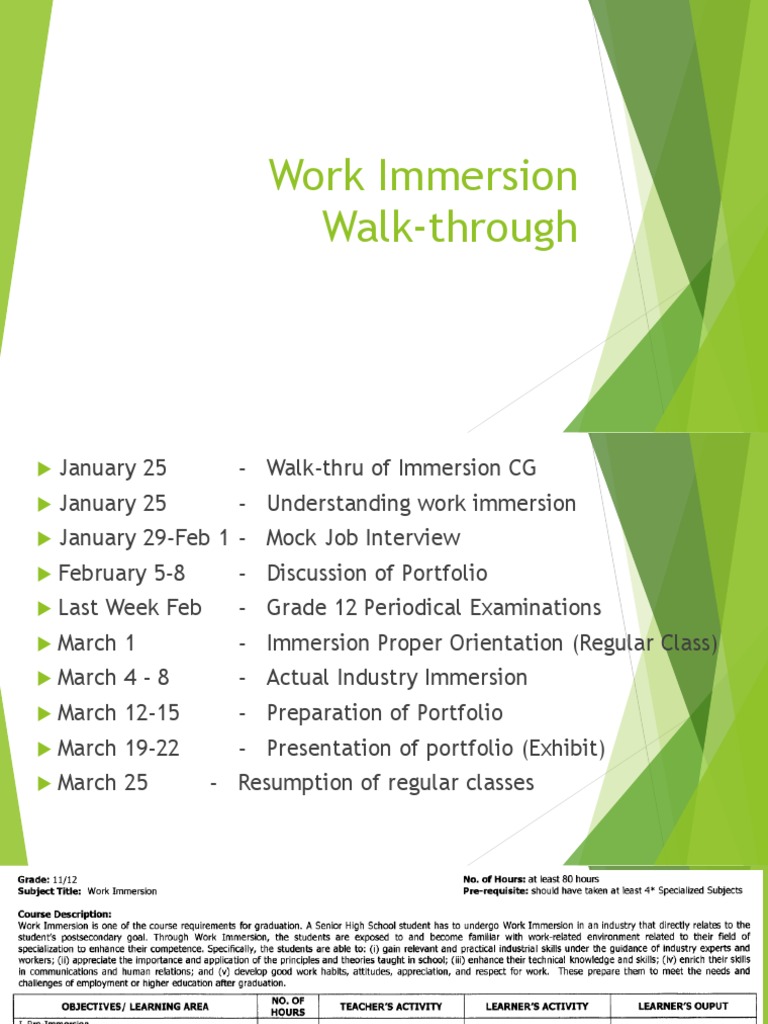 Immersion Lecture 1 | PDF | United States Labor Law | Employment