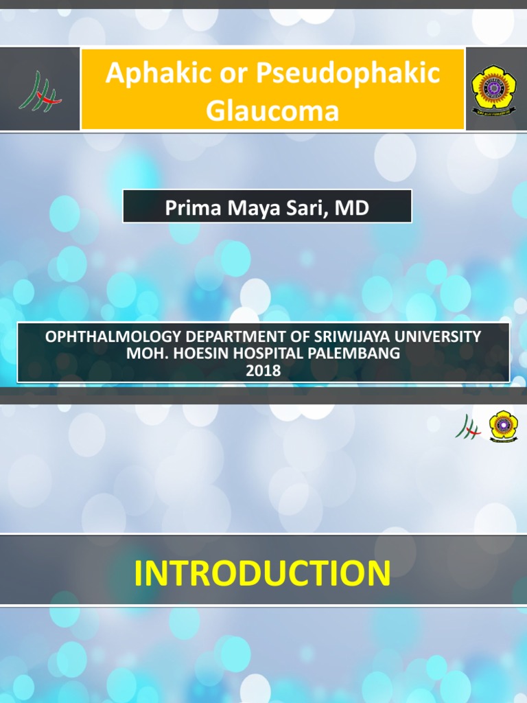 Pseudo Aphakic Glaucoma | PDF | Glaucoma | Diseases Of The Eye And Adnexa