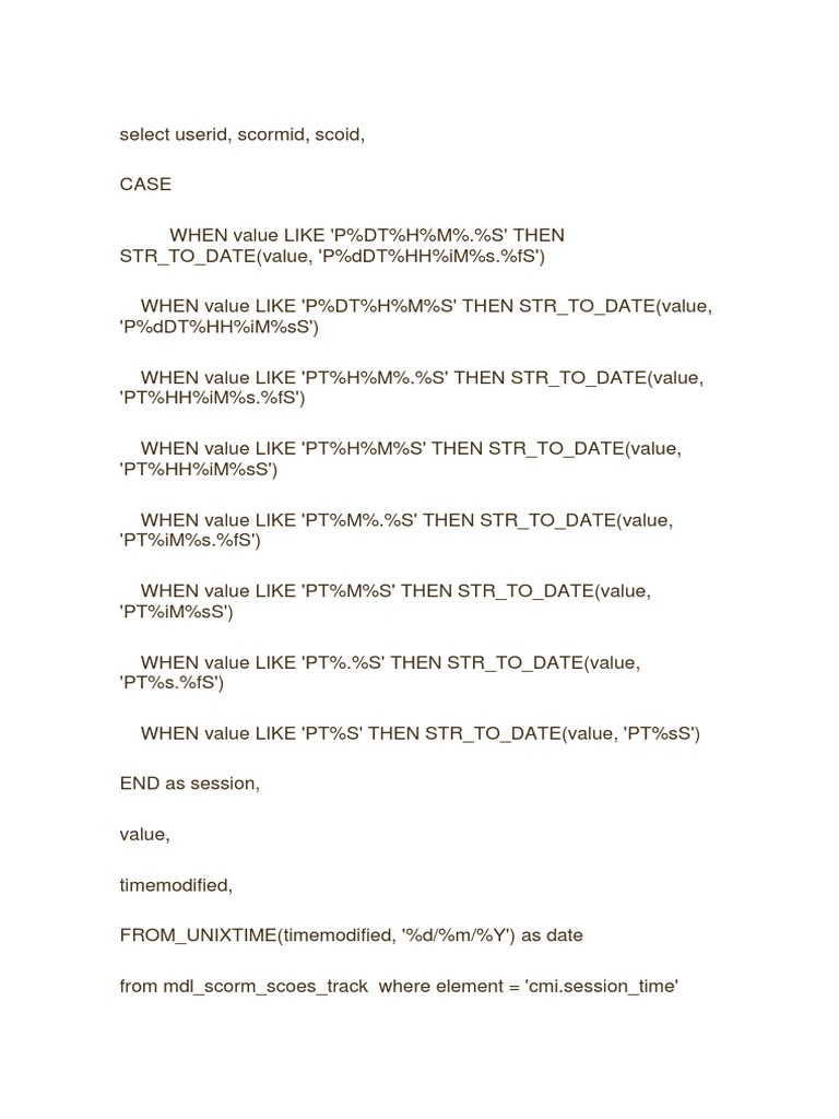 Consultas SQL Scorm | PDF | Computer Data | Data Management