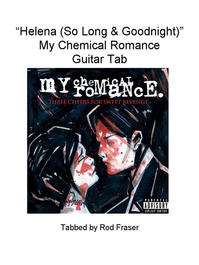 Helena - MCR Guitar Tab PDF | PDF | European Musical Instruments ...