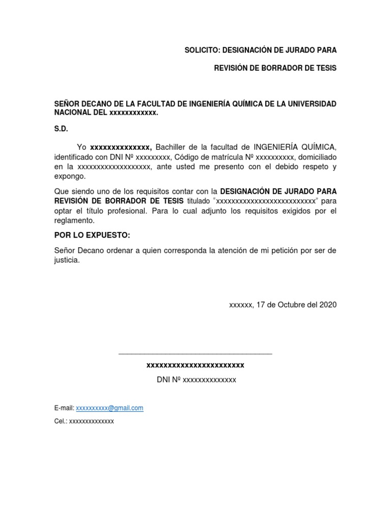 Solicitud de Designacion de Jurados | PDF