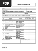 Inspection and Testing Plan (Itp) : Installation of Wooden Doors | PDF ...