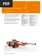 Sandvik DD321 | PDF | Truck | Drill