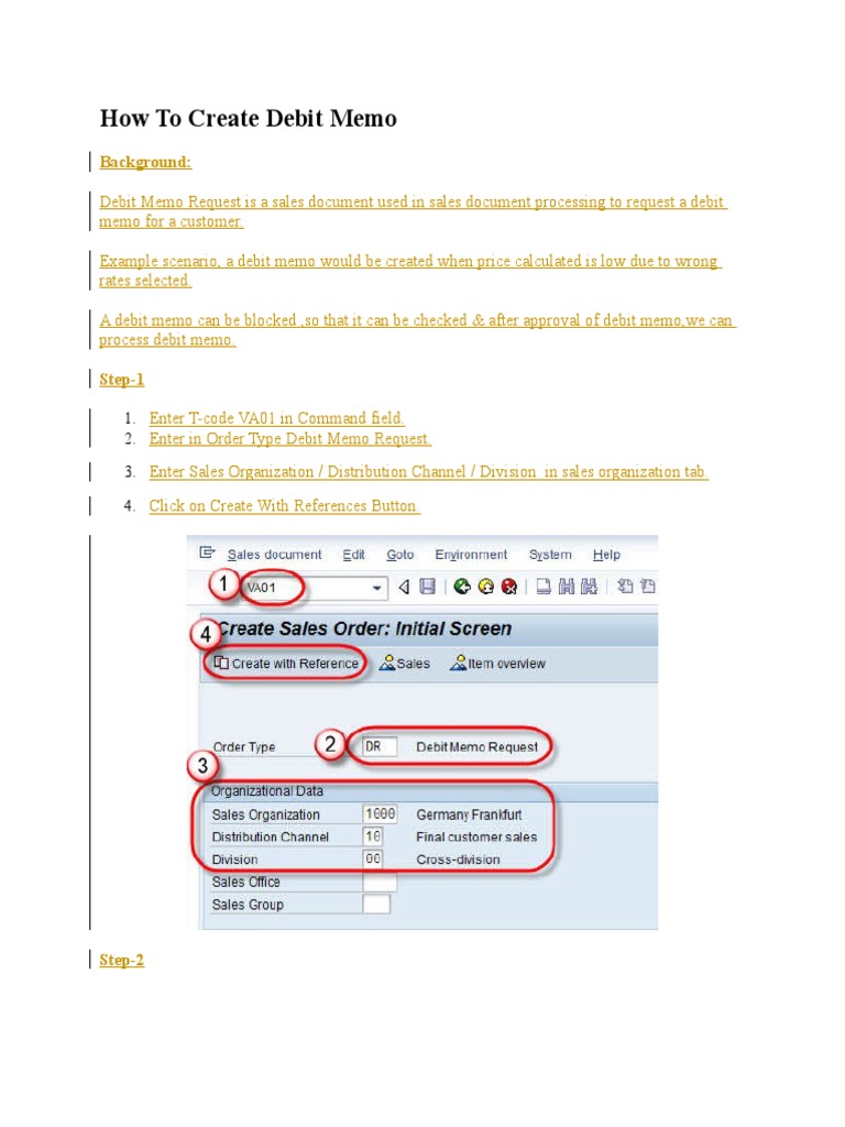 5.debit Memo Request | PDF | Business | Finance & Money Management