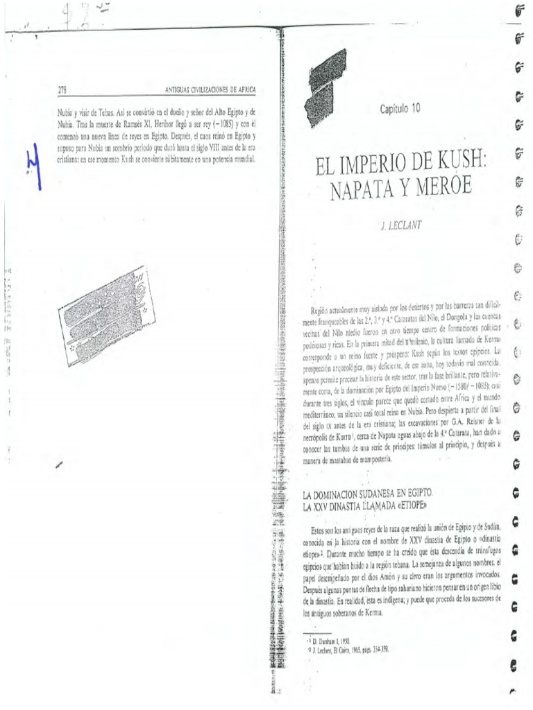 L5, Leclant El Imperio de Kush PDF | PDF