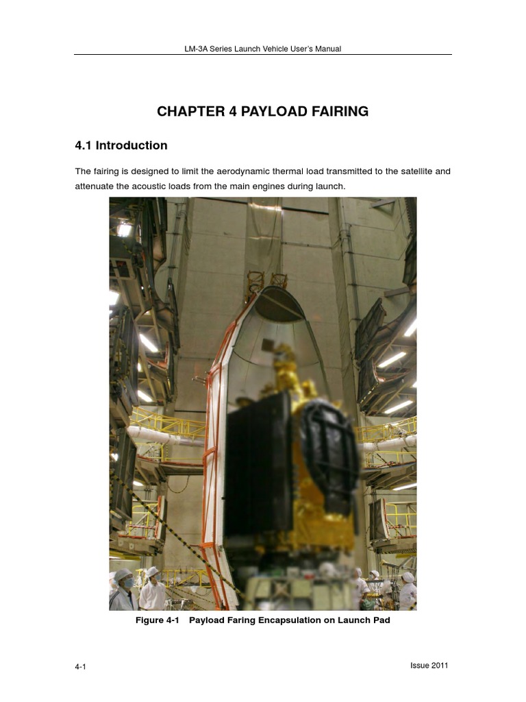 Chapter 4 Payload Fairing | PDF | Launch Vehicle | Satellite