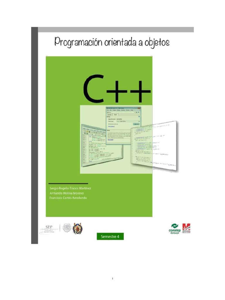 Manual - Programacion Orientada A Objetos - Ok | PDF | C (lenguaje de programación ...