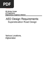 RTA Road Design Guide | PDF | Land Transport | Road Transport