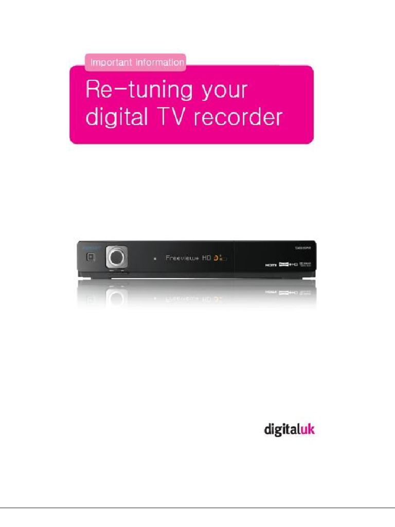 Icecrypt T2400 Freeview PVR User Guide | PDF | Set Top Box | Hdmi