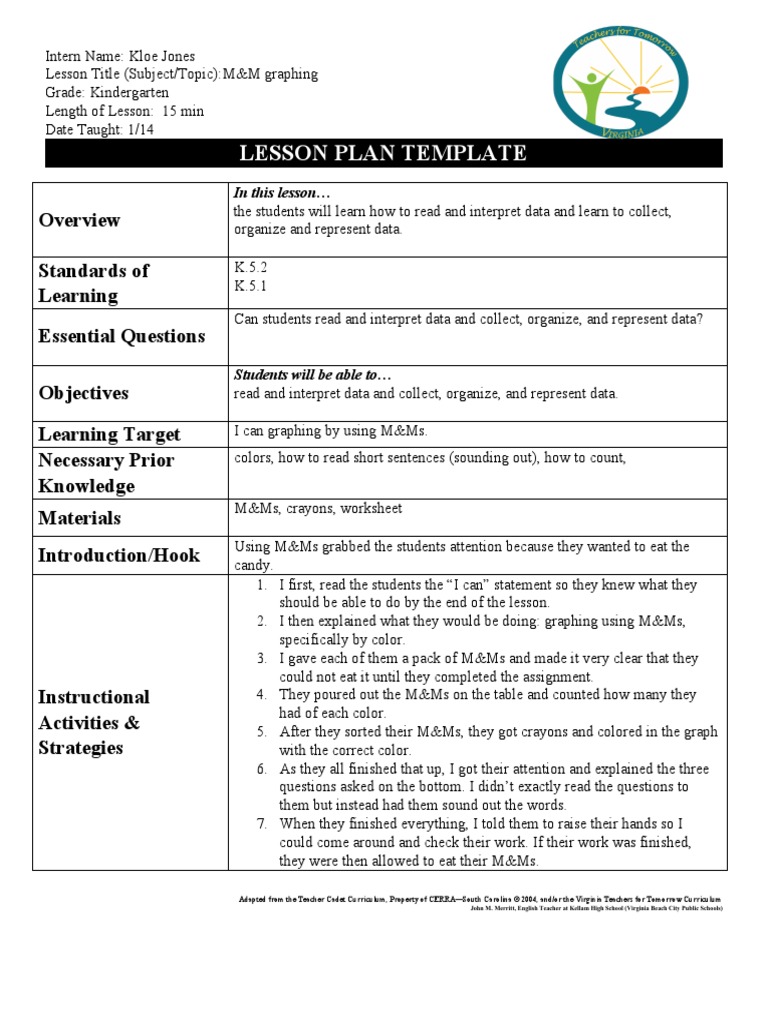 Lesson Plan Template and Reflection 1 | PDF | Lesson Plan | Teachers