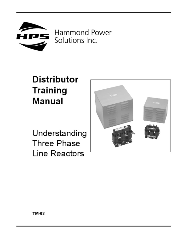 Understanding Three Phase Reactors | PDF | Electrical Impedance | Rectifier