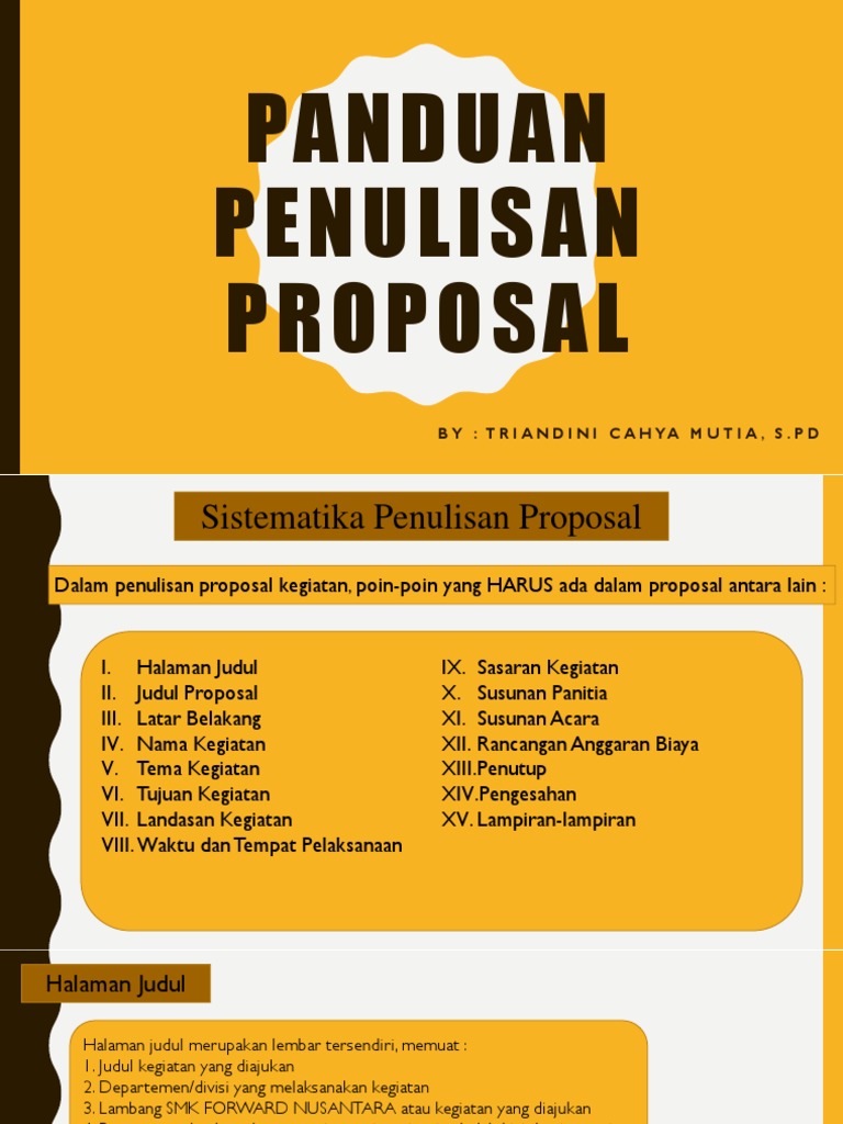 Contoh Proposal Kegiatan | PDF