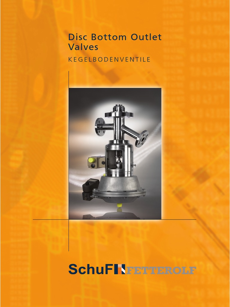 Disc Bottom Outlet Valve Brochure | PDF | Valve | Chemical Reactor