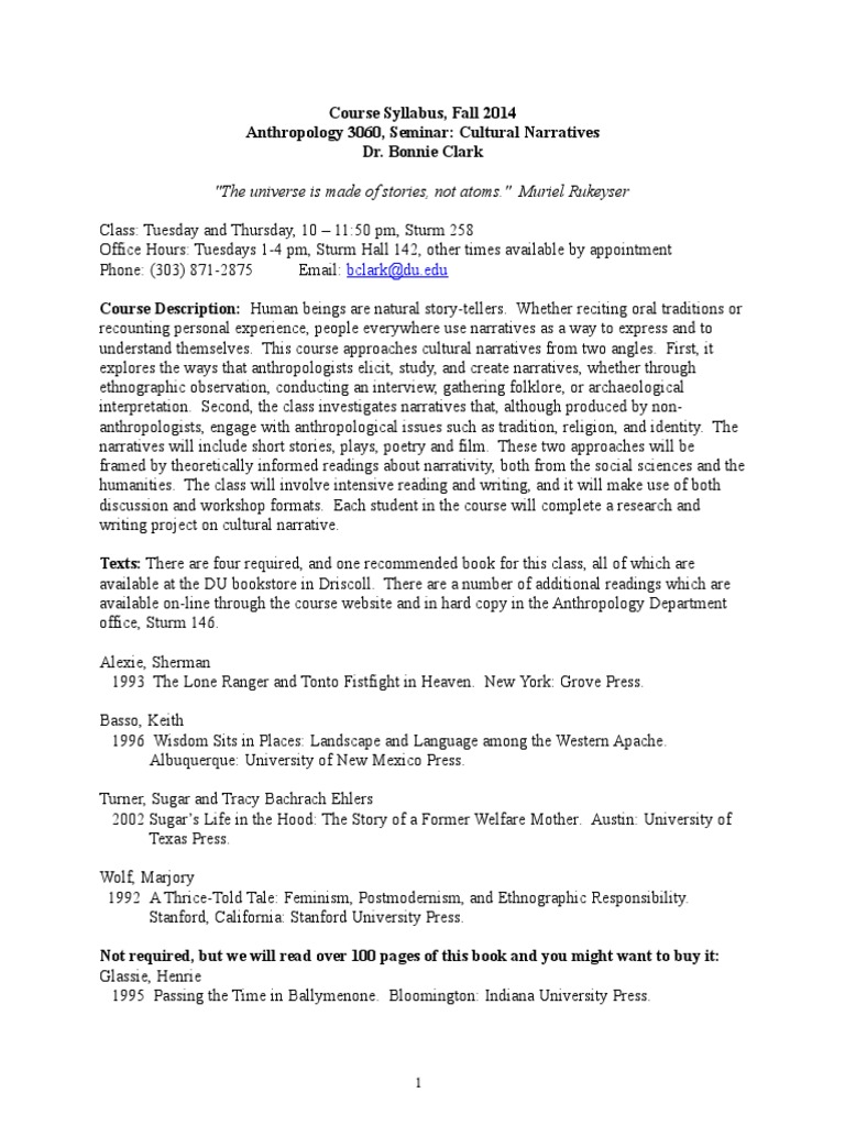 Cultural Narratives | PDF | Narrative | Anthropology