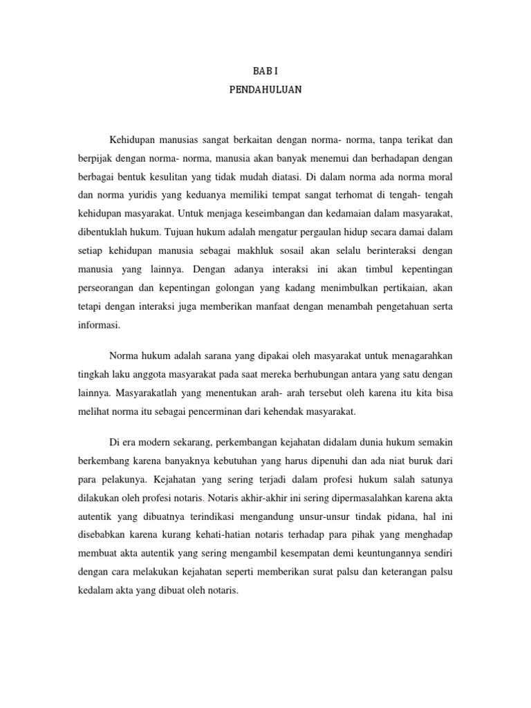 Bab 1 Tesis Ken | PDF