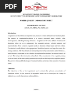 SV30 Sludge Settling Test Procedure | PDF | Water Treatment | Chemical ...