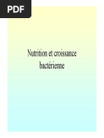 03 Physiologie Et Croissance Bacterienne | PDF | Bactérie | Métabolisme