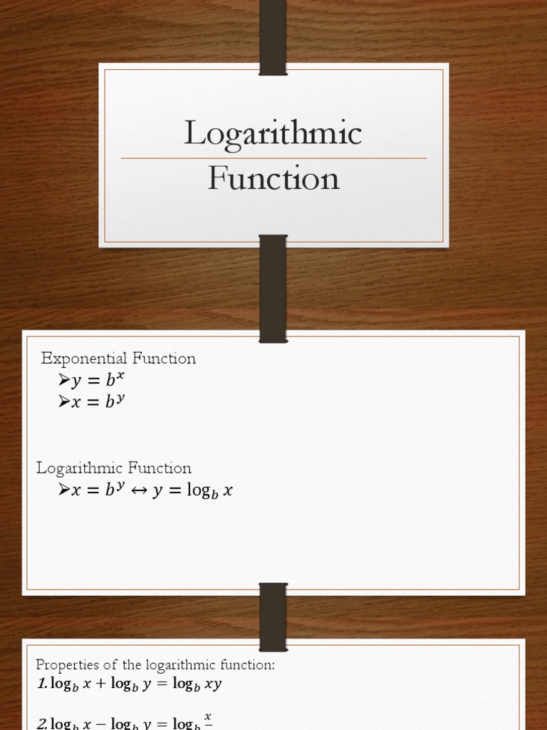 Logarithmic | PDF