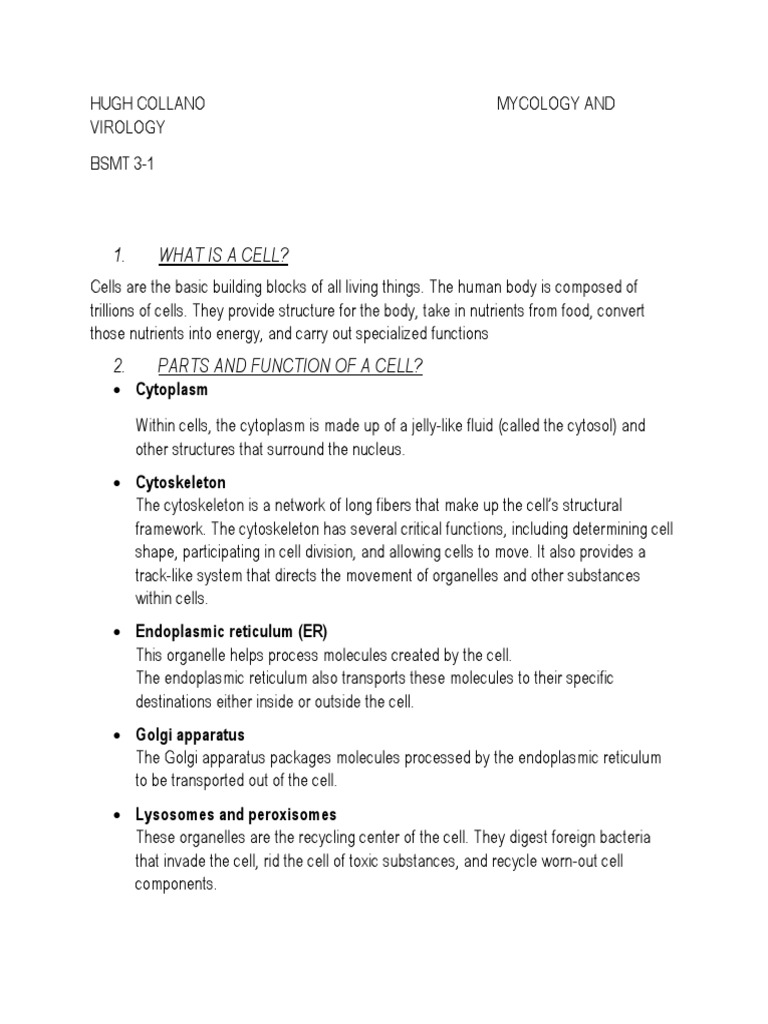 HUGH COLLANO Mycoviro Ass | PDF | Cell (Biology) | Candida (Fungus)