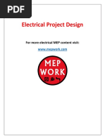 Electrical Design Calculations | PDF | Electrical Wiring | Electrical ...