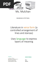 SMILE Poetry Analysis Worksheet | PDF | Poetry | Rhyme