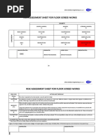 015 Risk Assessment - Painting Works | PDF | Scaffolding | Personal ...