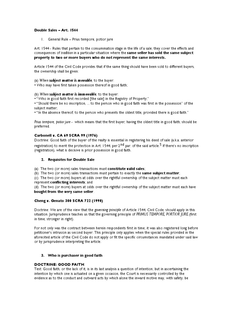 ALFONSO - Double Sales - Art | PDF | Deed | Ownership