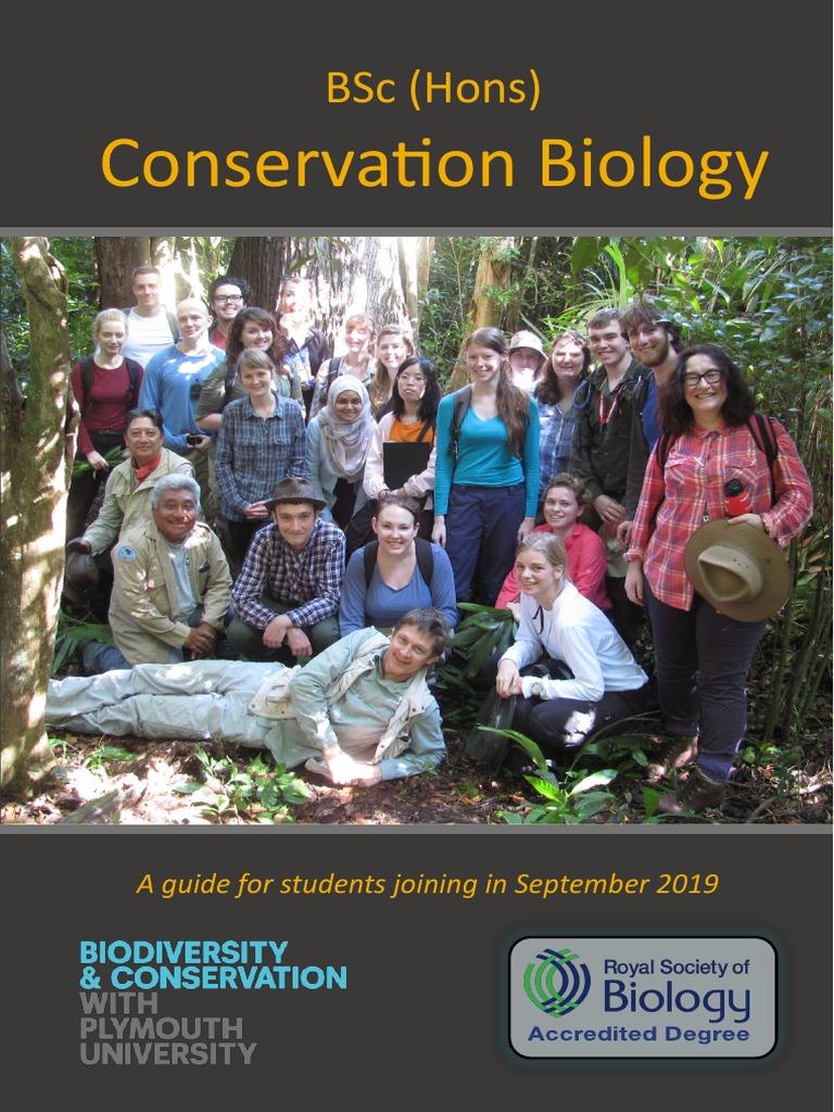 BSC (Hons) Conservation Biology at University of Plymouth - 2019 Guide ...