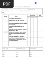 Checklist Formwork | PDF | Building Engineering | Design