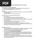 Sih Internal Hackathon 2025 Timeline | PDF