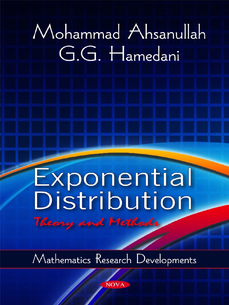 (Mathematics Research Developments) M. Ahsanullah, G. G. Hamedani ...