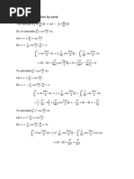 Integration by Parts: LIATE Guide | PDF | Integral | Functions And Mappings