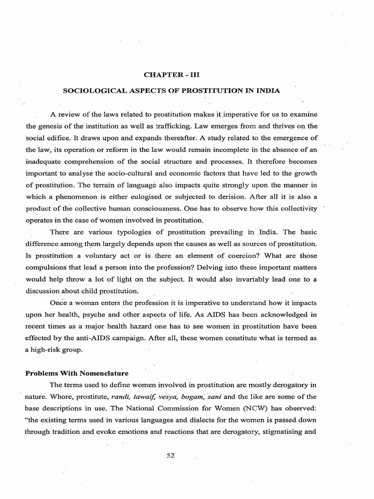 09 Chapter 3 | PDF | Brothel | Prostitution