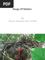 Normal Range of Motion Values | PDF | Anatomical Terms Of Motion | Thumb