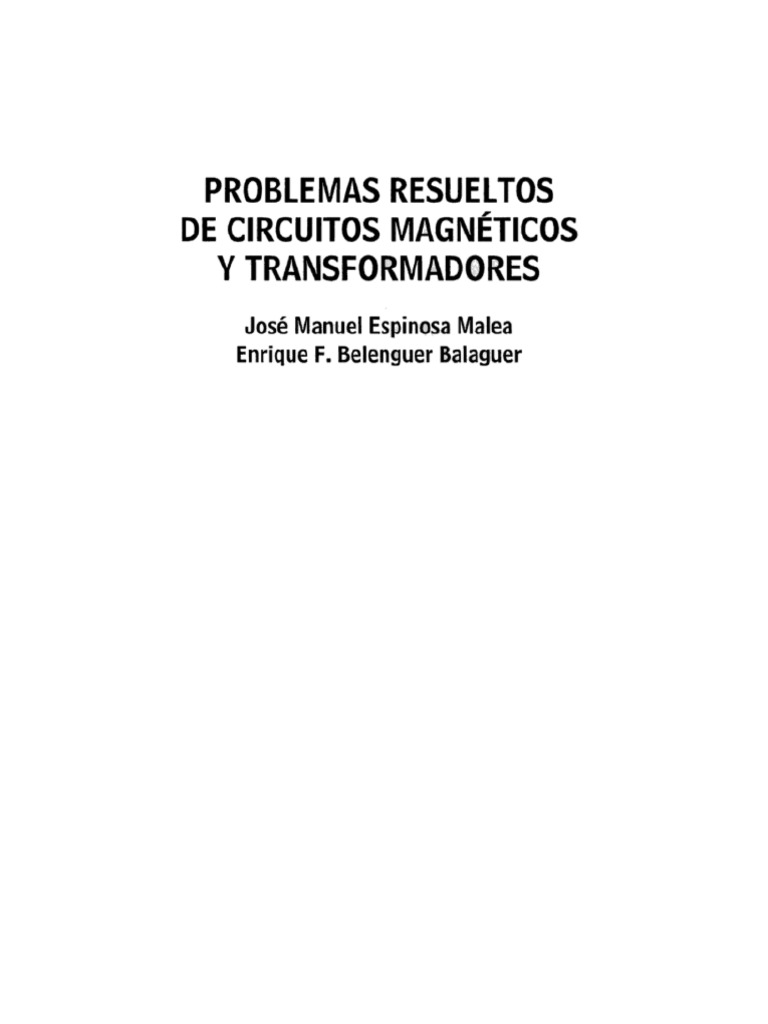 Ejemplo de Calculo de Reactancia de Magnetizacion en Trafo Monofasico | PDF