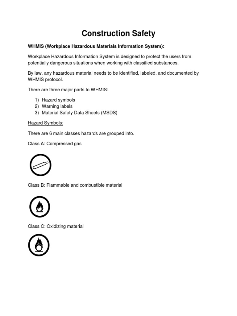 Construction Safety Manual | PDF