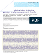CDR Table | PDF | Memory | Dementia