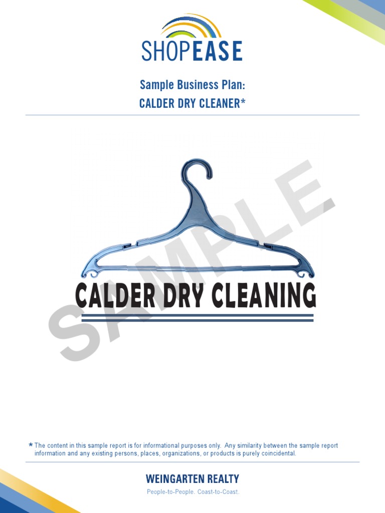 Calder Dry Cleaning: Sample Sample | PDF | Clothing | Retail