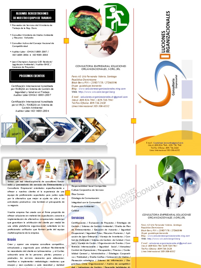 4 Brochure Informativo | PDF | Calidad (comercial) | Diseño