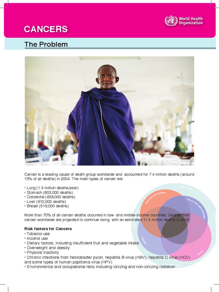 Fact Sheet Cancers en PDF | PDF | Self-Improvement