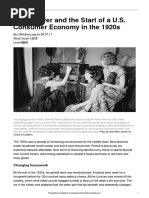 Consumerism Trends in 1950s America | PDF | Credit | Finance & Money ...