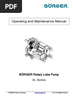 Börger Rotary Lobe Pump Manual | PDF | Pump | Valve
