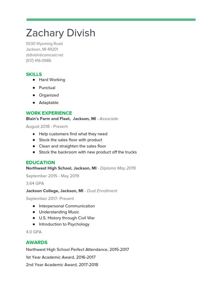 Resume ST | PDF