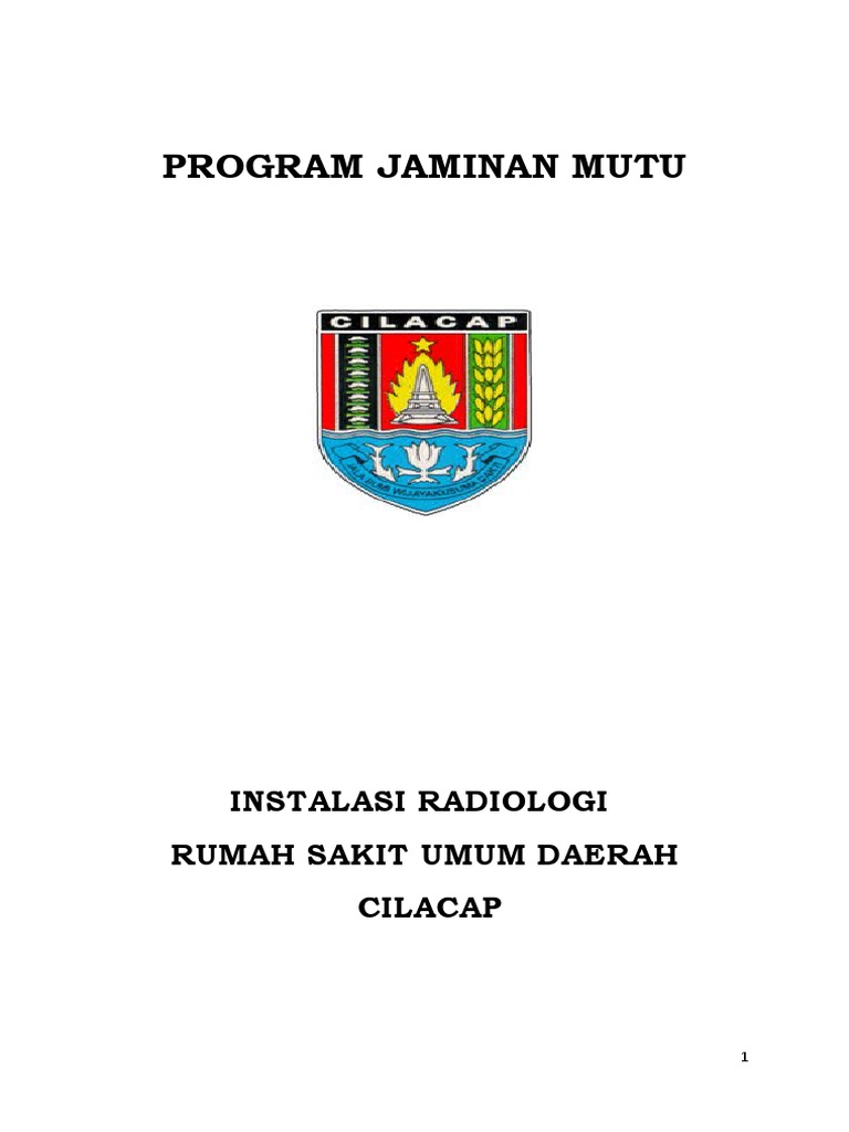 Program Mutu Radiologi | PDF