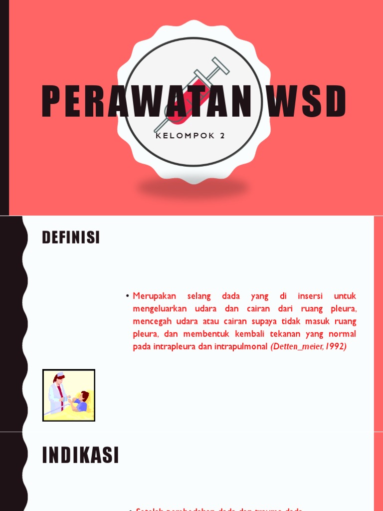 Perawatan WSD | PDF